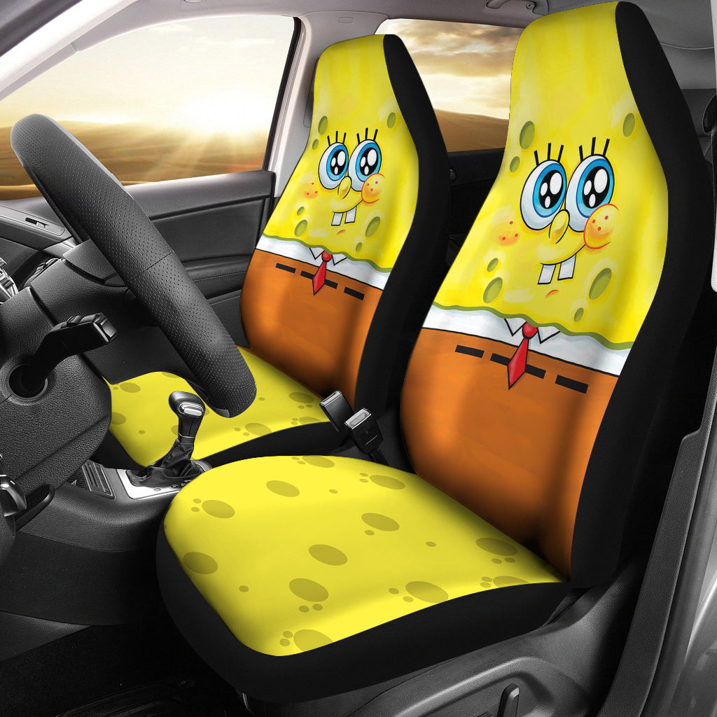 Spongebob Squarepants Car Seat Covers Custom For Fan Ci221122-01 - Gift ...
