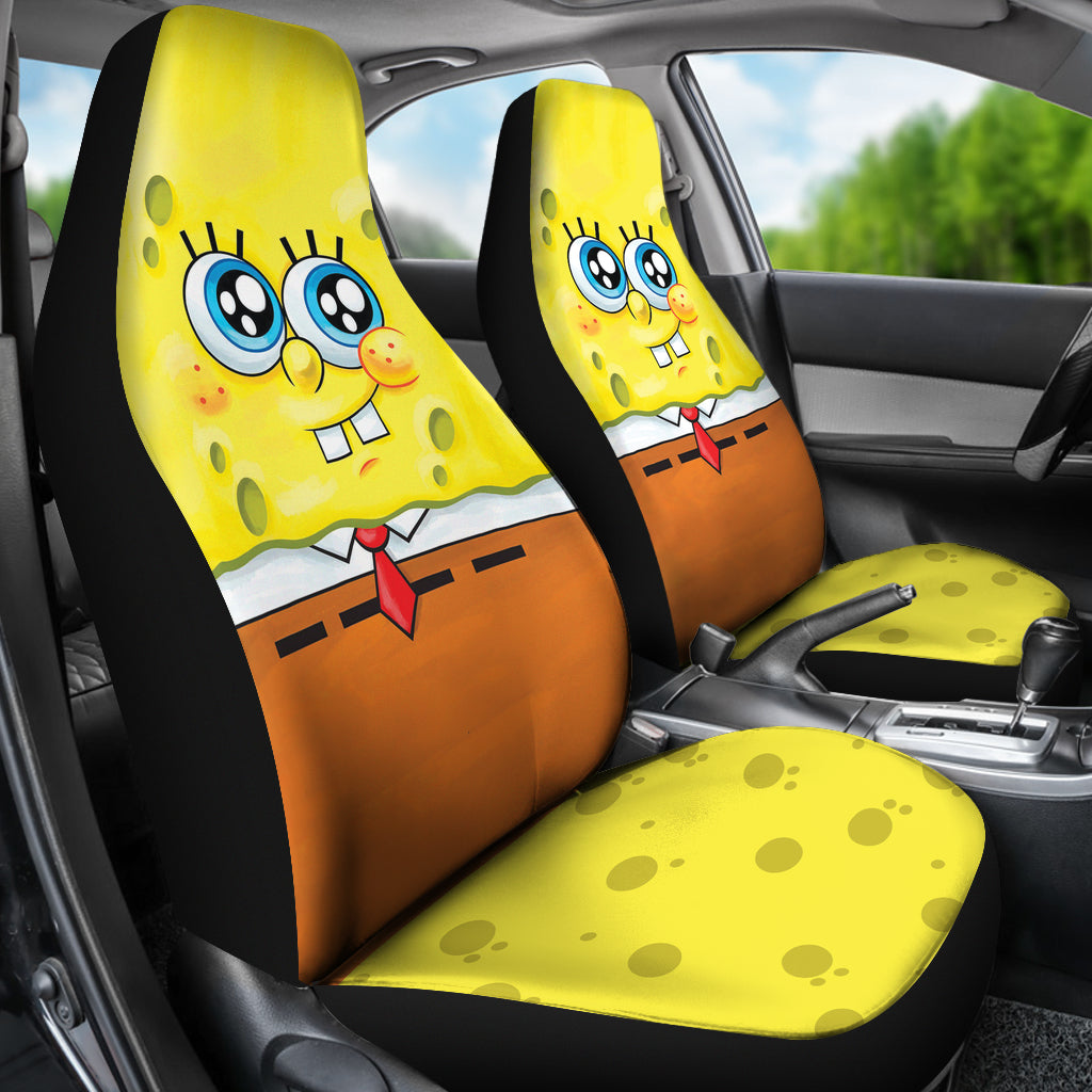 Spongebob Squarepants Car Seat Covers Custom For Fan Ci221122-01 - Gift ...