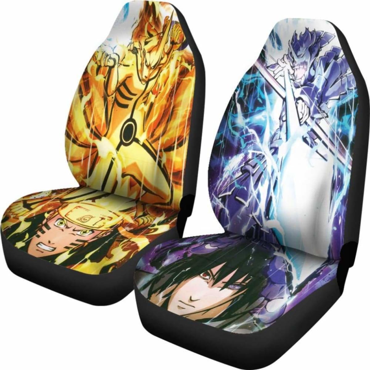 Naruto Vs Sasuke Car Seat Covers Universal Fit 051012 - Gift Family ...